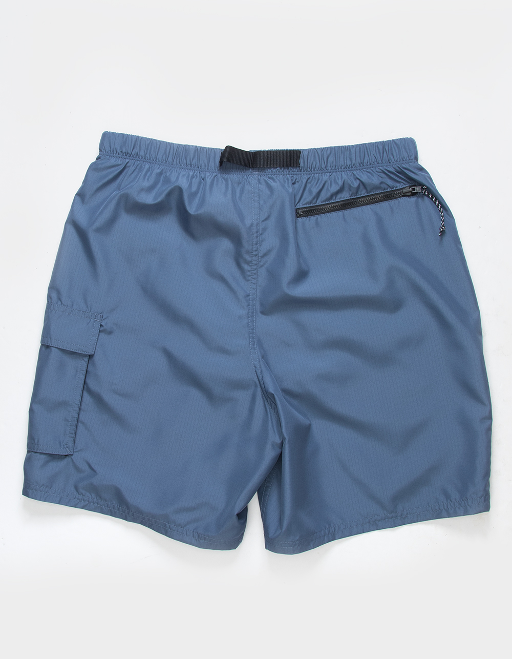 NIKE Belted Packable Mens 16" Swim Trunks - BLUE/GRAY | Tillys