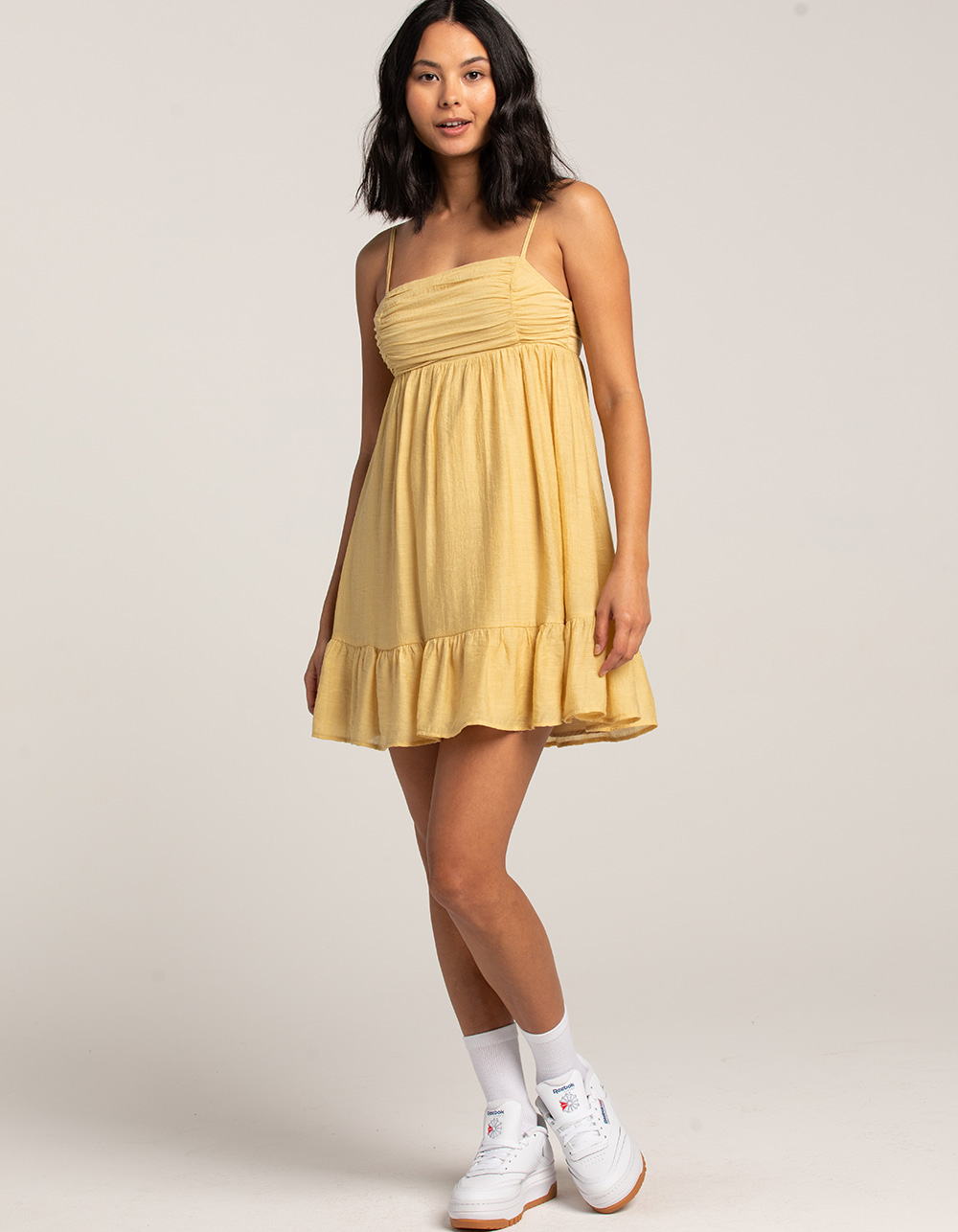 RSQ Womens Texture Short Dress - TAN | Tillys