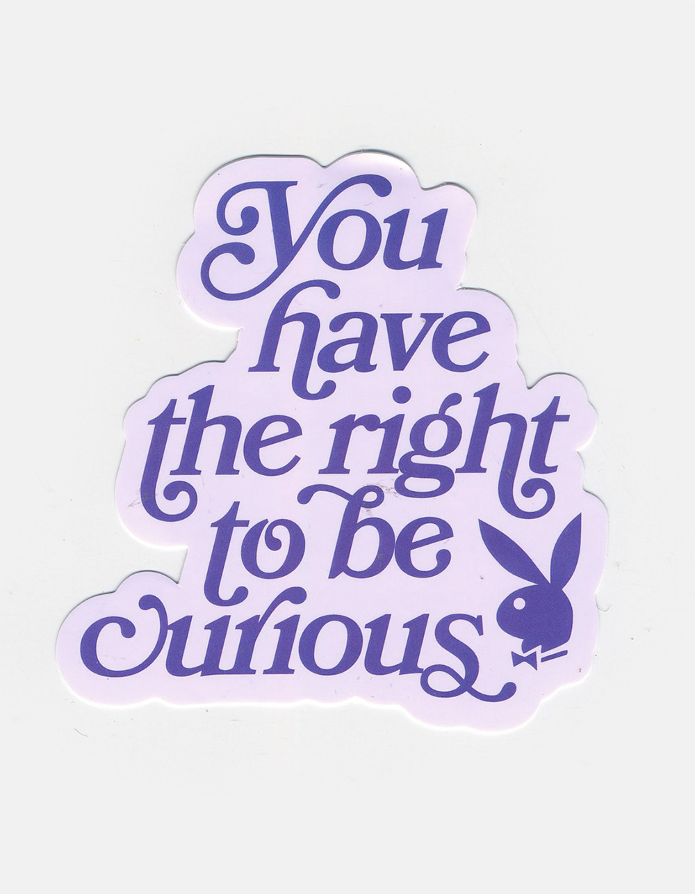PLAYBOY Curious Sticker - PURPLE COMBO | Tillys