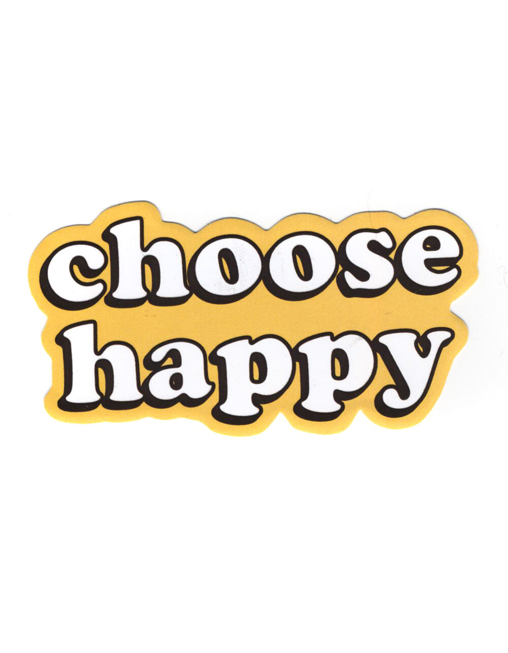 Choose Happy Sticker - YELLOW | Tillys