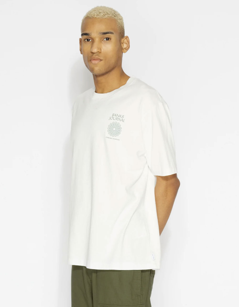 BANKS JOURNAL Konichi Mens Tee - OFF WHITE | Tillys