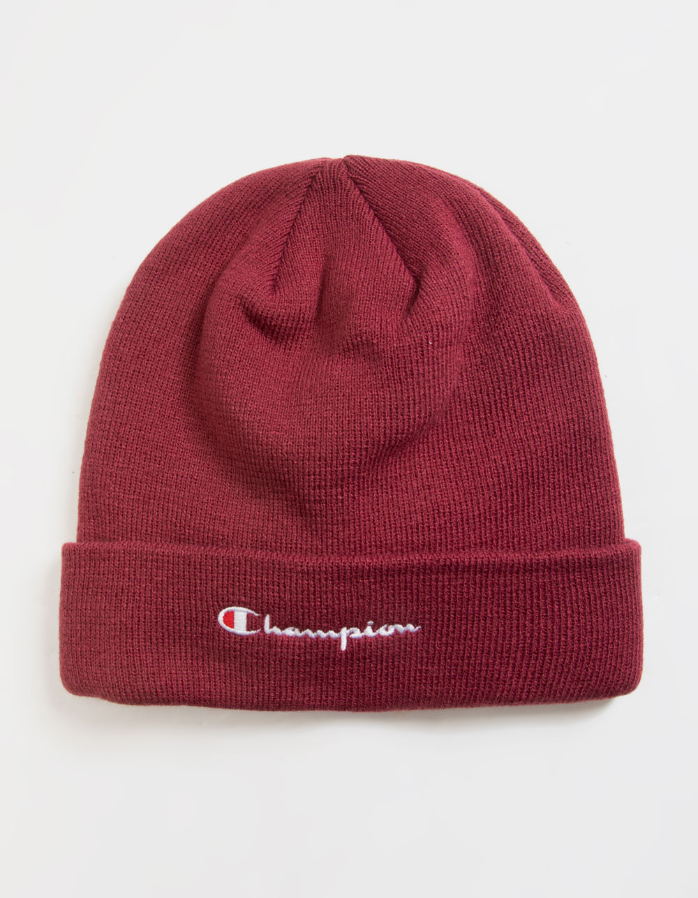 CHAMPION Cuff Beanie - BURGUNDY | Tillys