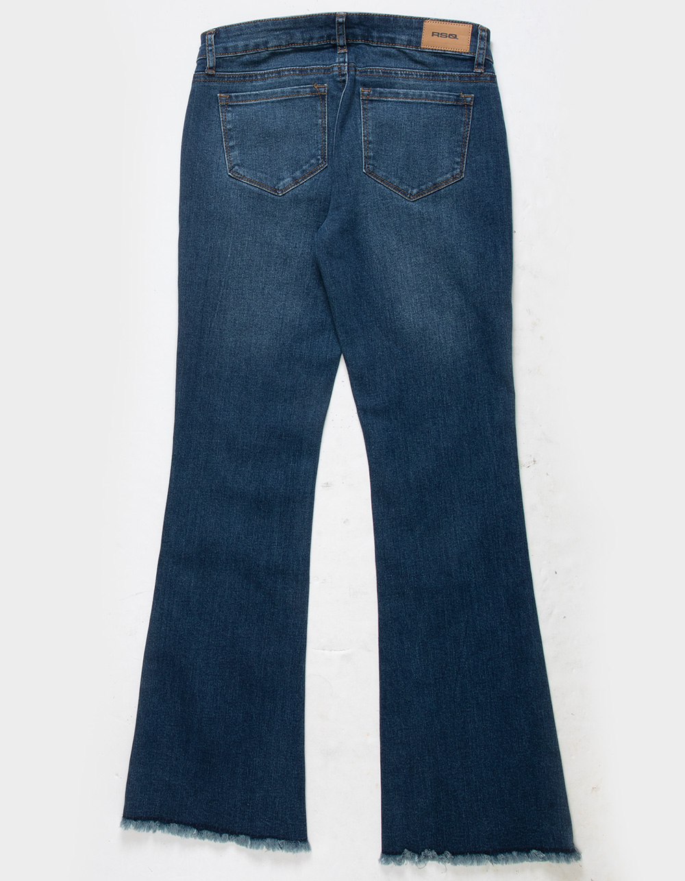 RSQ Girls Low Rise Flare Jeans - Dark Wash | Tillys