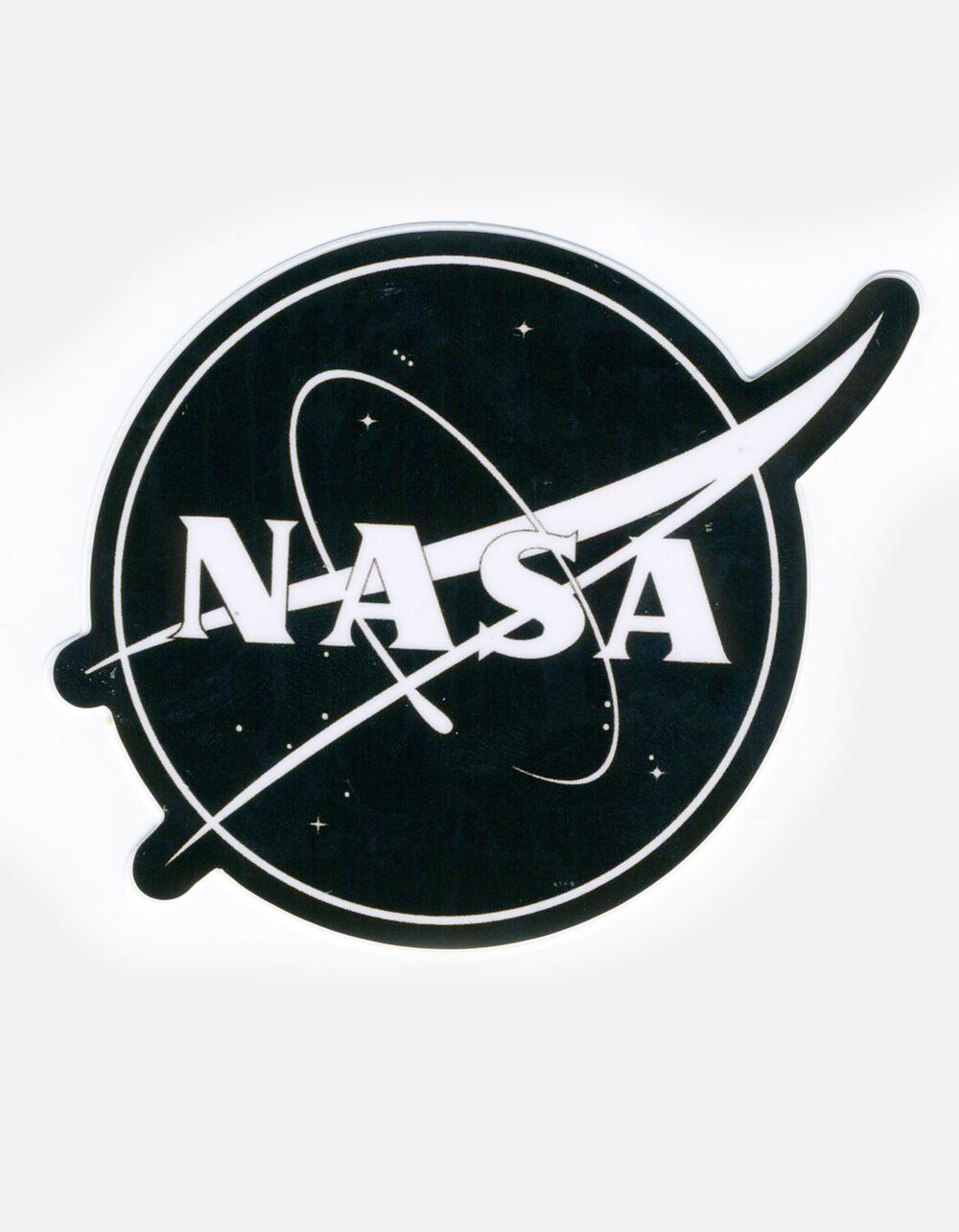 NEON RIOT Nasa Meatball Sticker - BLACK/WHITE | Tillys