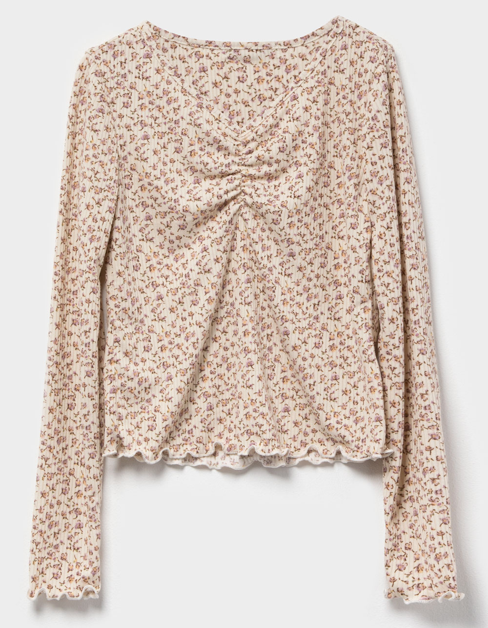 RSQ Girls Ditsy Cinch Top - Cream Combo | Tillys