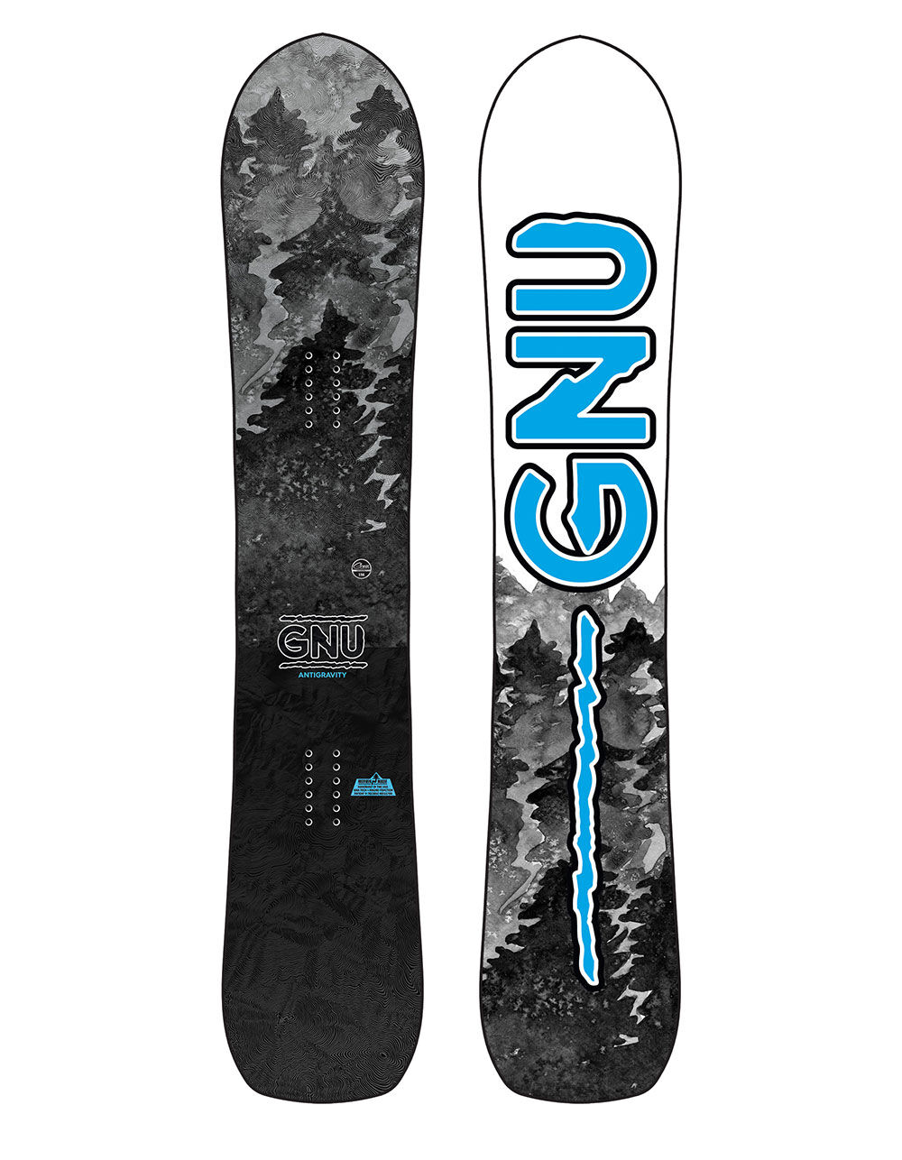 GNU Antigravity Wide Snowboard - DARK GRAY | Tillys