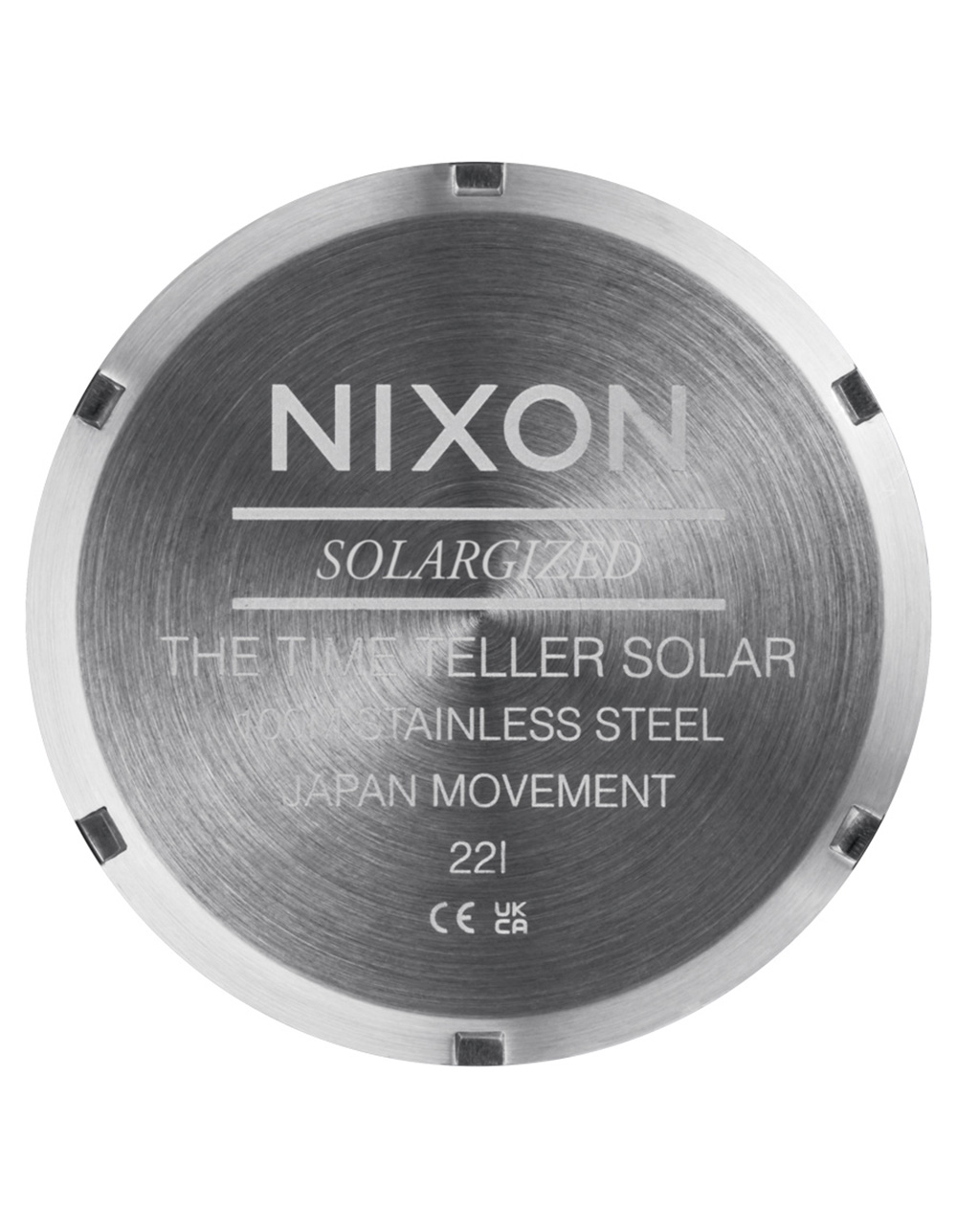 NIXON Time Teller Solar Watch - SILVER | Tillys