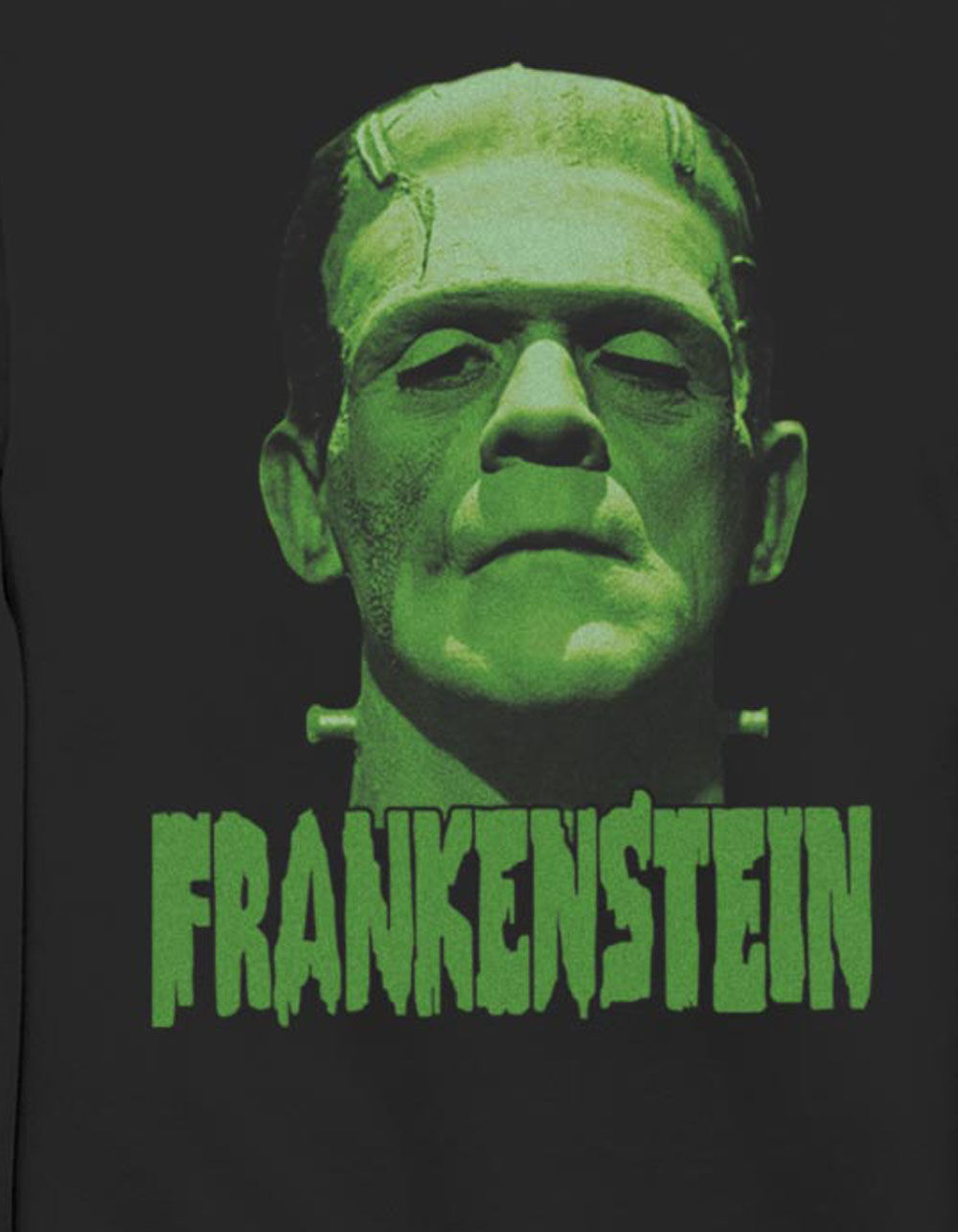 FRANKENSTEIN Photo Logo Unisex Crewneck Sweatshirt - BLACK | Tillys