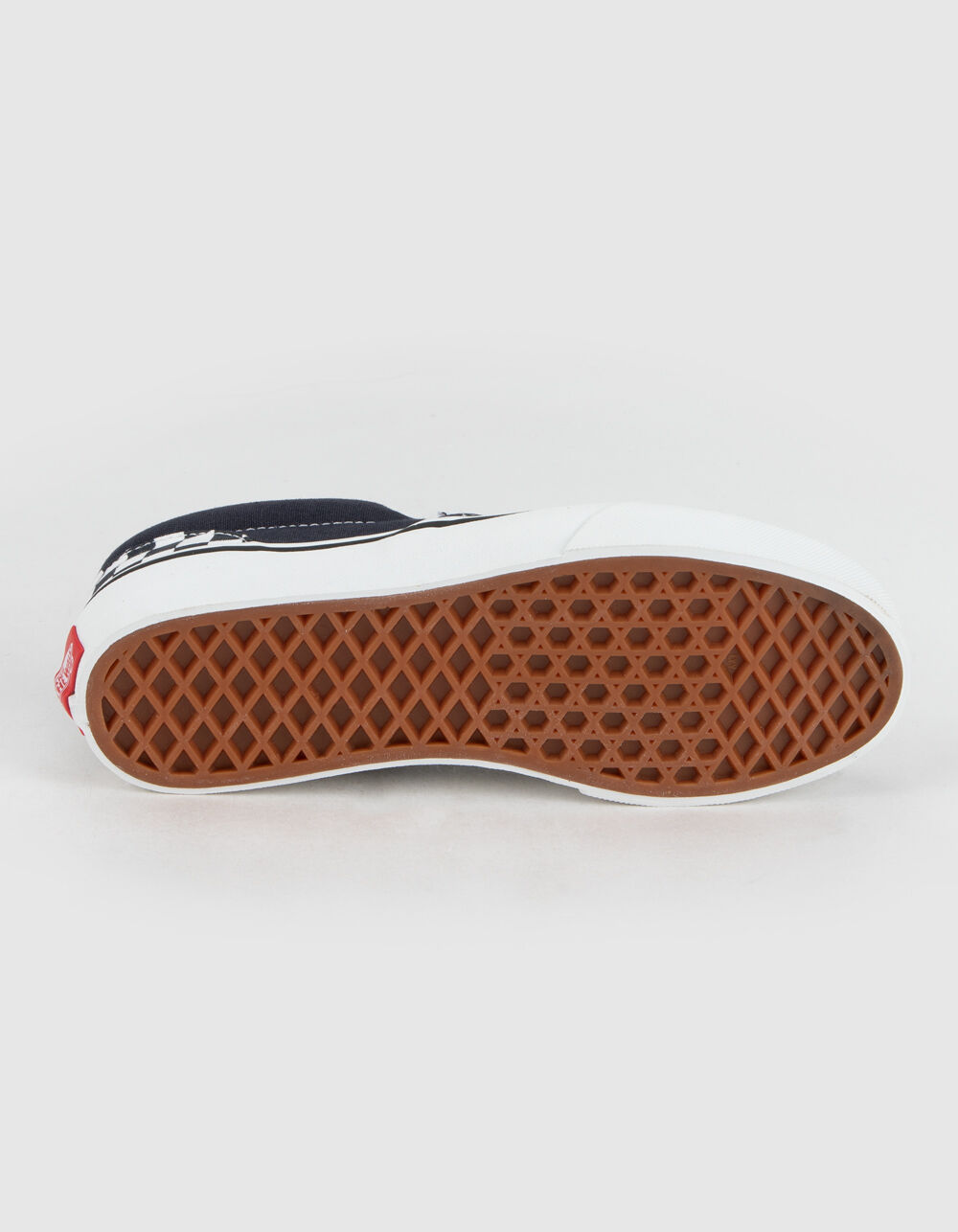 VANS Classic Checkerboard Slip-On Girls Shoes - INK/TRUE WHITE | Tillys