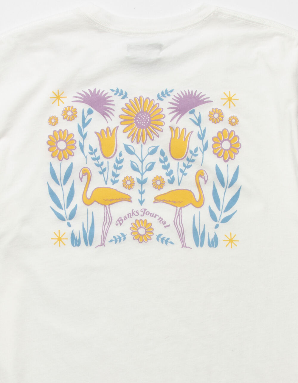 BANKS JOURNAL Spring Mens Off White Eco T-Shirt - OFF WHITE | Tillys