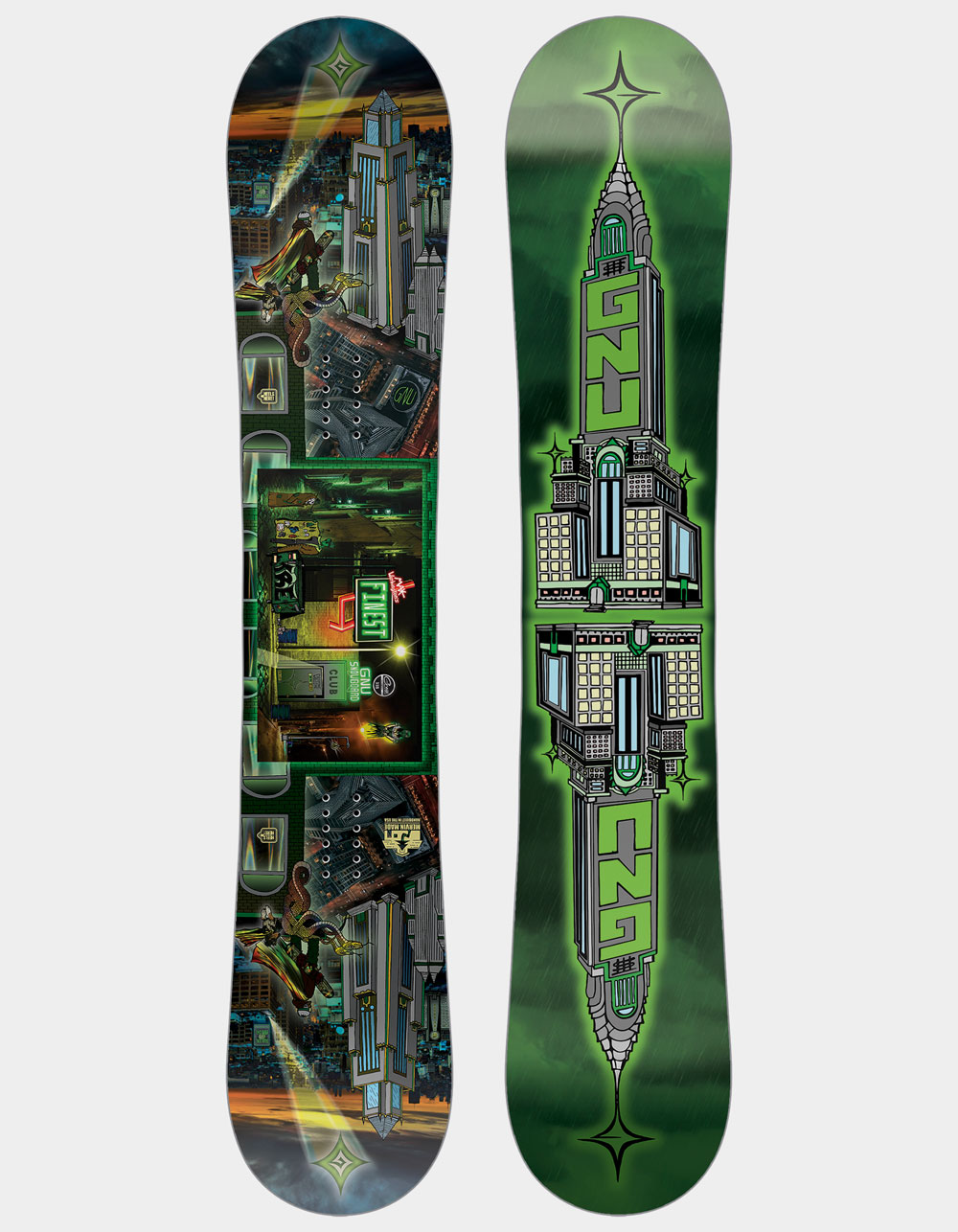 GNU Finest Snowboard - MULTI | Tillys