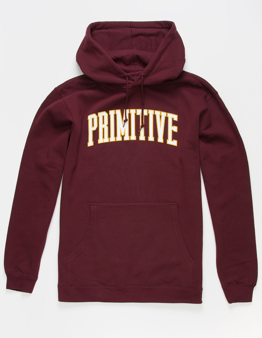 PRIMITIVE Collegiate Mens Burgundy Hoodie - BURGUNDY | Tillys