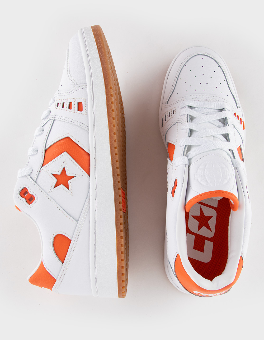 CONVERSE AS-1 Pro Leather Low Top Shoes - WHT/MANGO | Tillys
