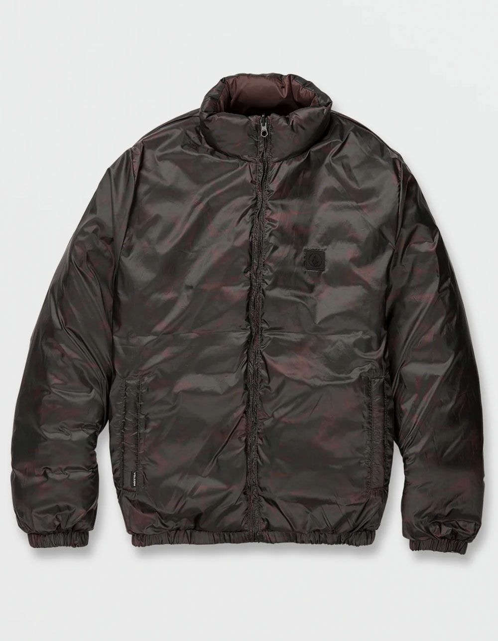 VOLCOM Walltzerd Mens Reversible Jacket - MAHOGANY | Tillys