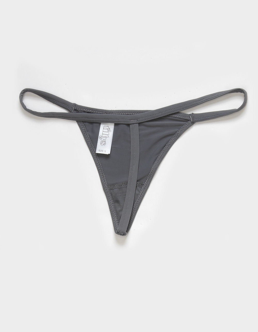 FULL TILT Thin Strap G-String Panties - GRAY | Tillys