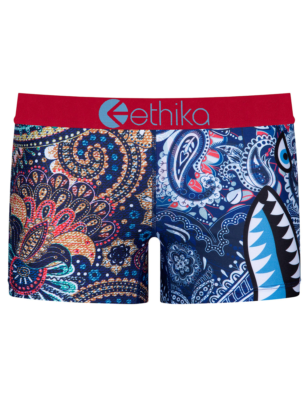 ETHIKA Bomber Crazy Paisley Staple Womens Boyshorts - MULTI | Tillys