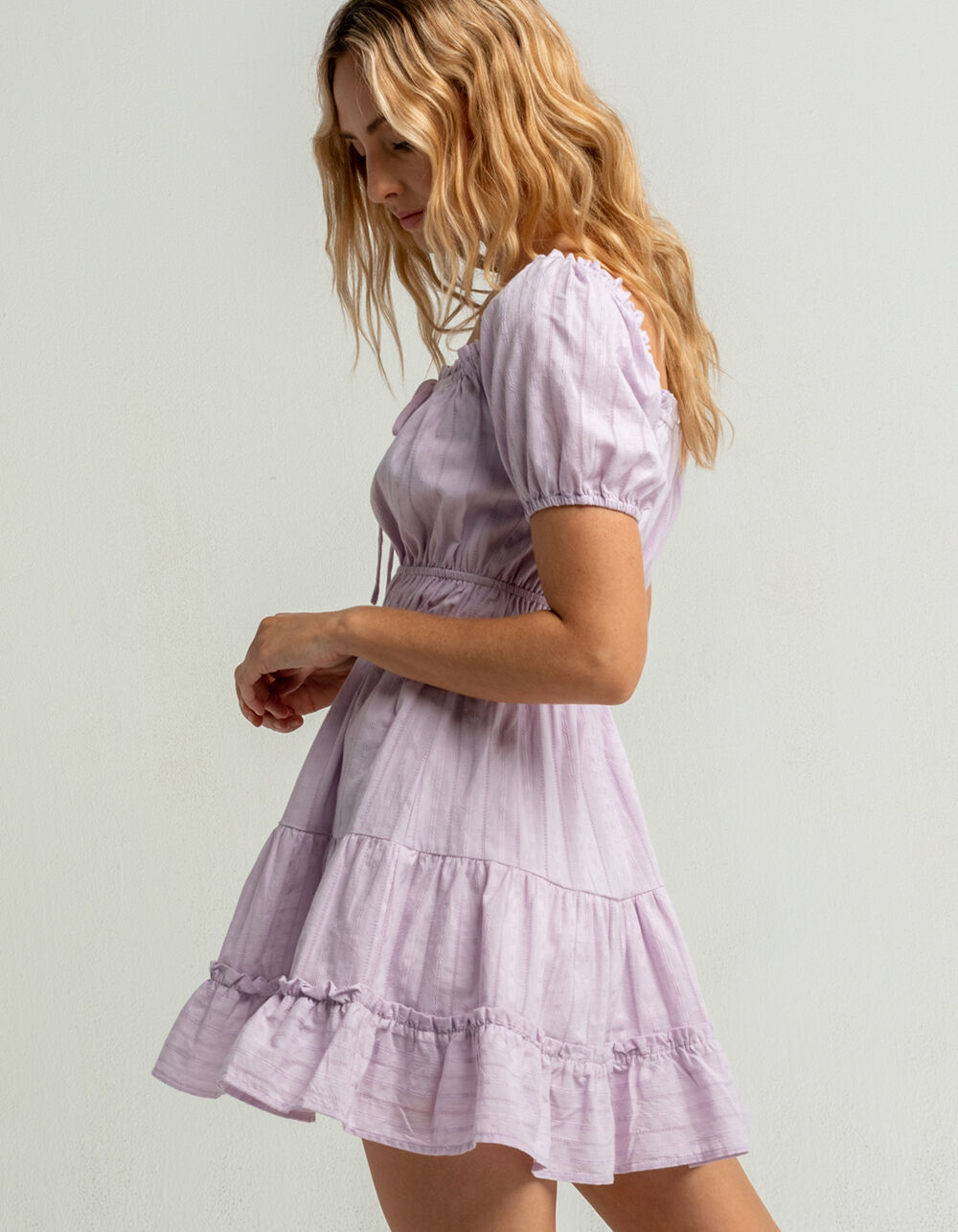 LOST + WANDER Lilac Mini Dress - LILAC | Tillys