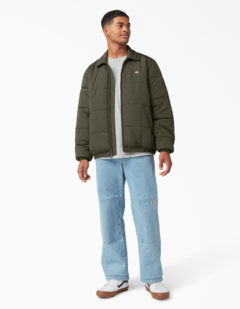 DICKIES Eisenhower Mens Puffer Jacket - MILITARY | Tillys