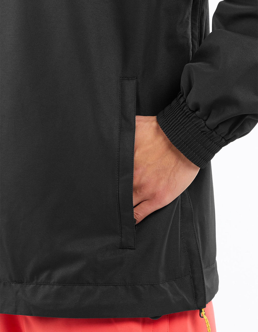 VOLCOM Longo Mens Pullover Snow Jacket - BLACK | Tillys