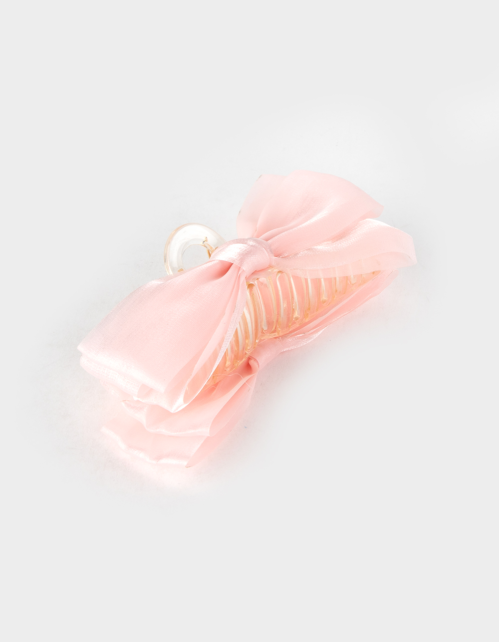 Pastel Ribbon Hair Clip - LIGHT PINK | Tillys