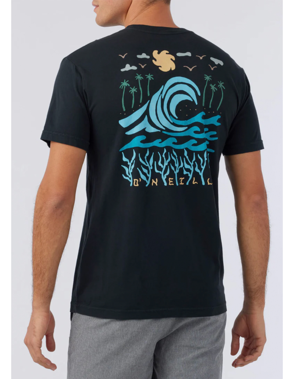 O'NEILL Tidal Mens Tee - BLACK | Tillys