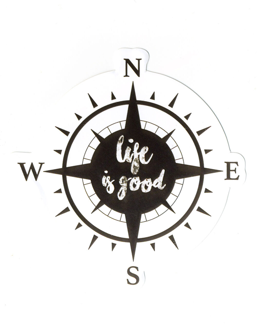 Life Is Good Sticker - WHITE | Tillys