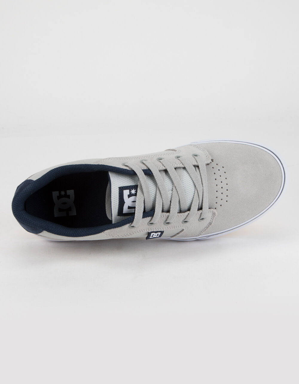 DC SHOES Anvil Gray & Navy Shoes - GRAY/NAVY | Tillys