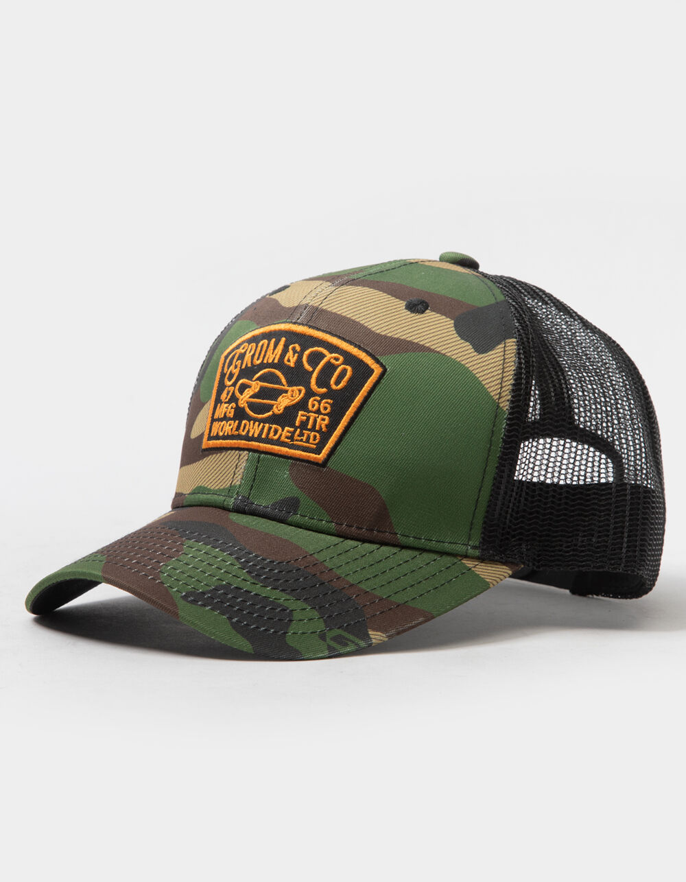 GROM Grom & Co LTD Boys Trucker Hat - CAMO | Tillys