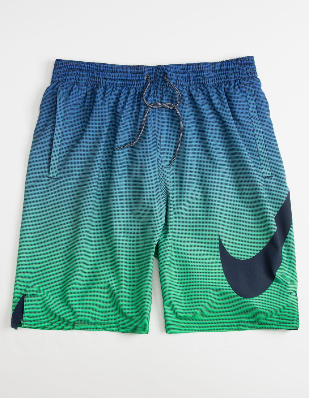 NIKE Color Fade Mens Navy & Green Boardshorts - NAVY | Tillys