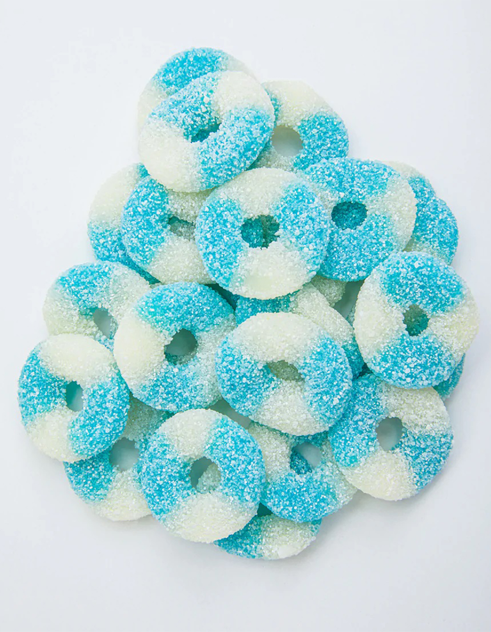 SOUR TOOTH Sour Blue Raspberry Rings Candy - BLUE RASPBERRY | Tillys