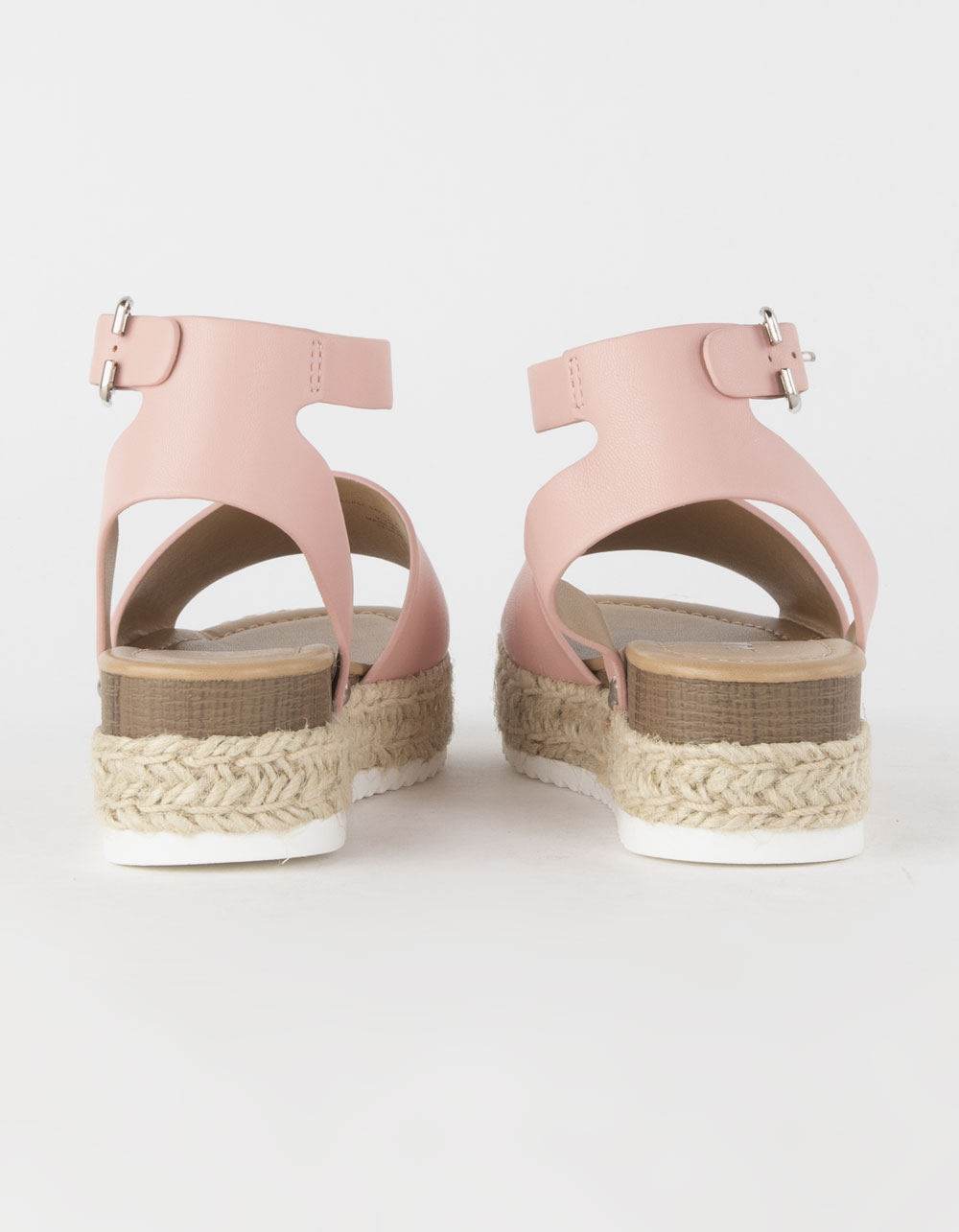 SODA Topic Ankle Strap Girls Platform Sandals - PINK | Tillys