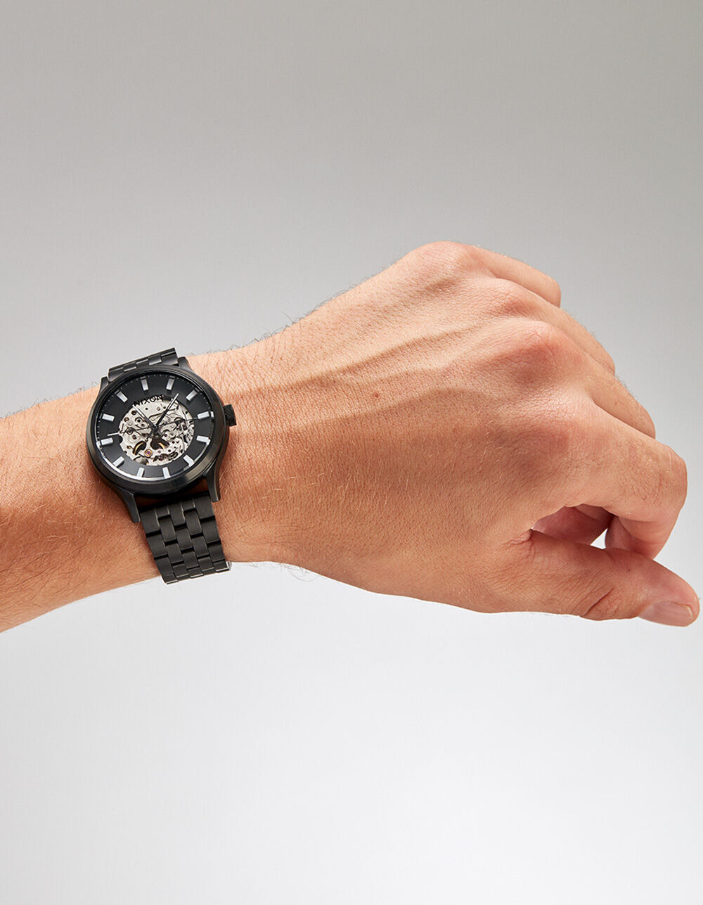 NIXON Spectra Automatic Watch - BLKSL | Tillys