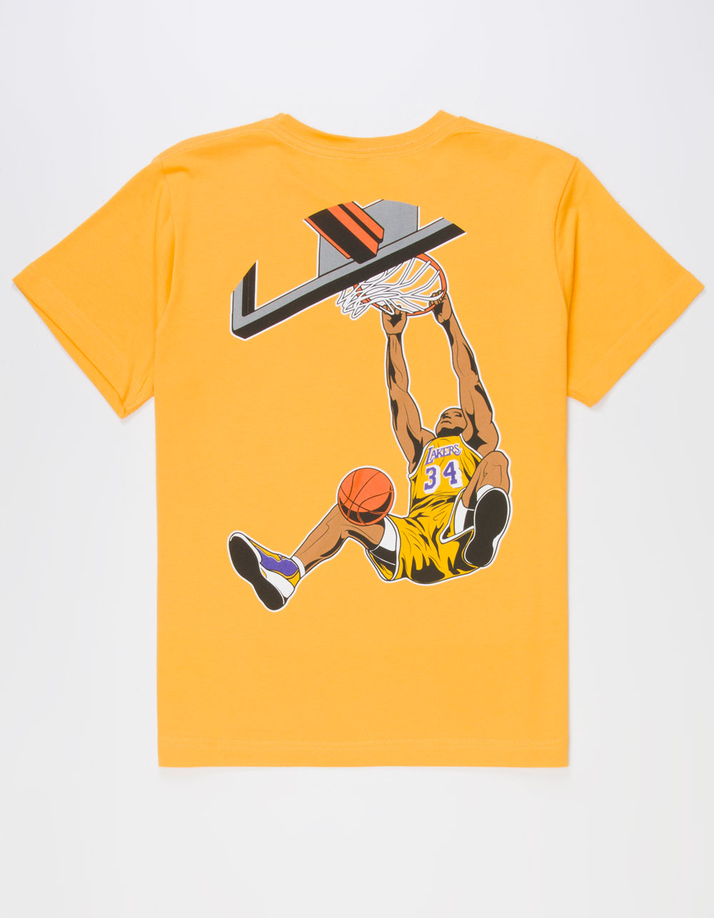 MITCHELL & NESS Shaq Dunk Boys Tee - GOLD | Tillys