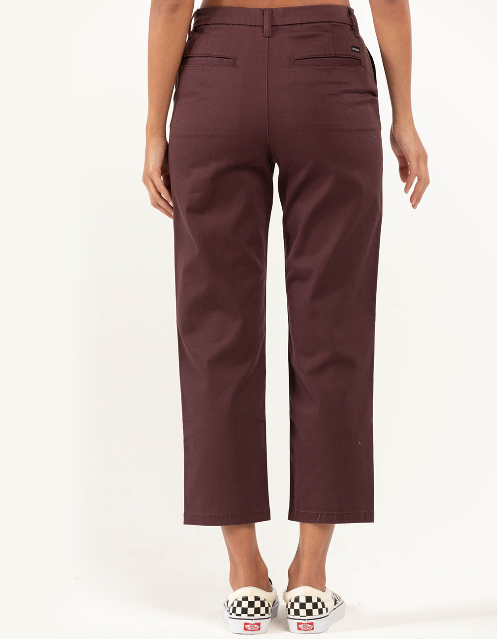 RVCA Weekend Stretch Womens Pants - DARK BROWN | Tillys