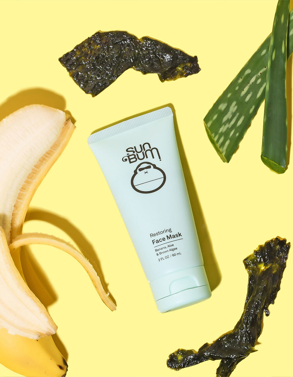 SUN BUM Restoring Face Mask - BLUE | Tillys