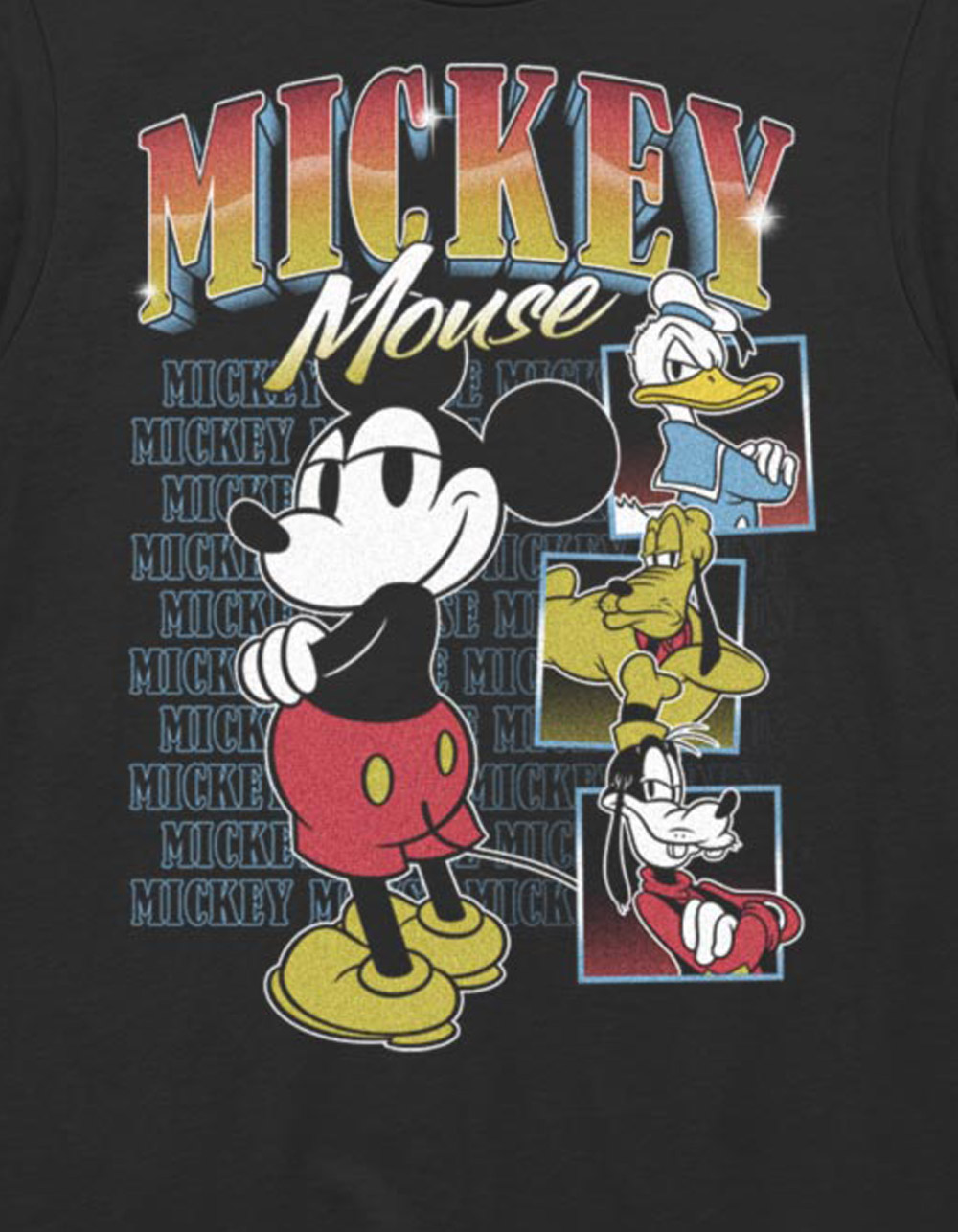 DISNEY Rewind Mickey Crew Unisex Tee - BLACK | Tillys