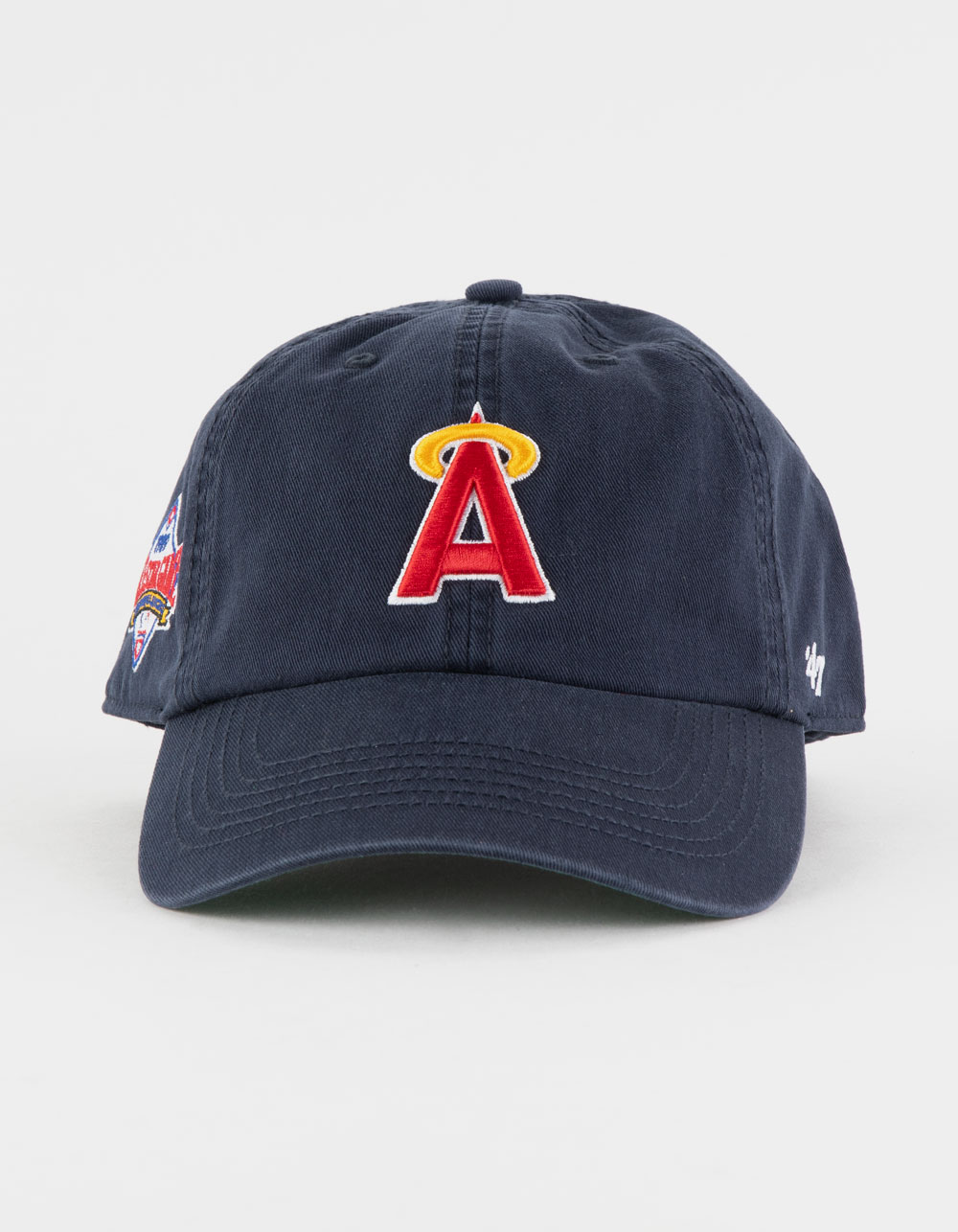 47 BRAND Los Angeles Angles Sure Shot '47 Franchise Fitted Hat - NAVY ...