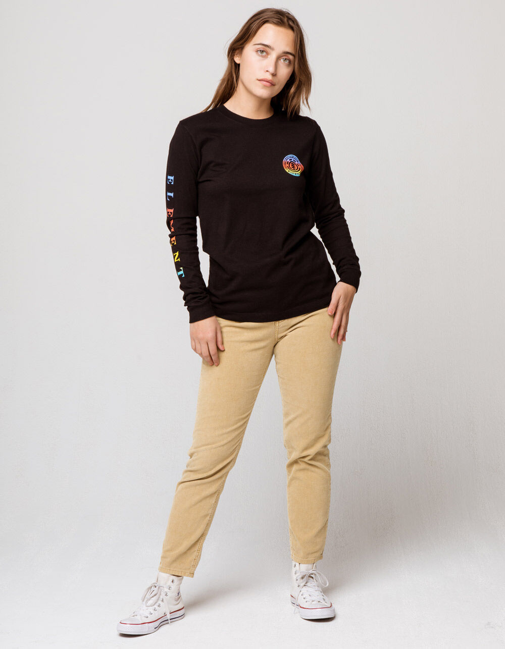 ELEMENT Seal Gradient Womens Tee - BLACK | Tillys