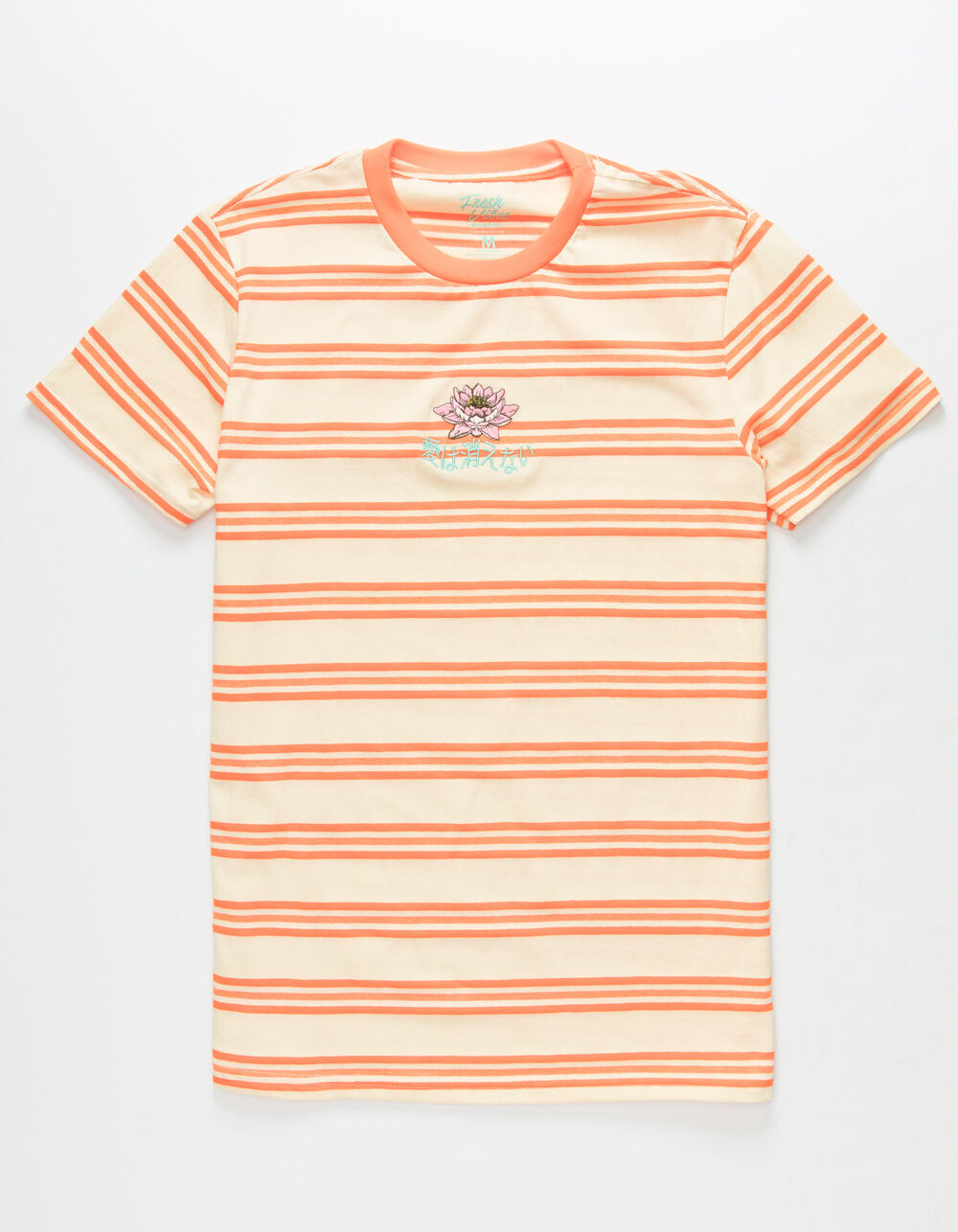 FRESH VIBES Won't Fade Mens T-Shirt - NEON ORANGE | Tillys