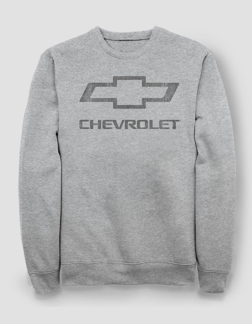 GENERAL MOTORS Chevrolet Logo Unisex Crewneck Sweatshirt - HEATHER GRAY ...