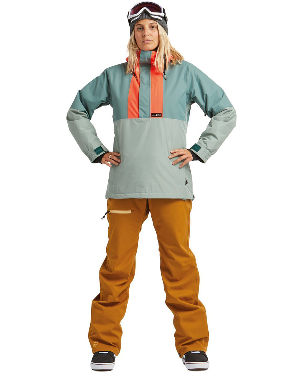 AIRBLASTER Lady Trenchover Womens Snow Jacket - KHAKI | Tillys