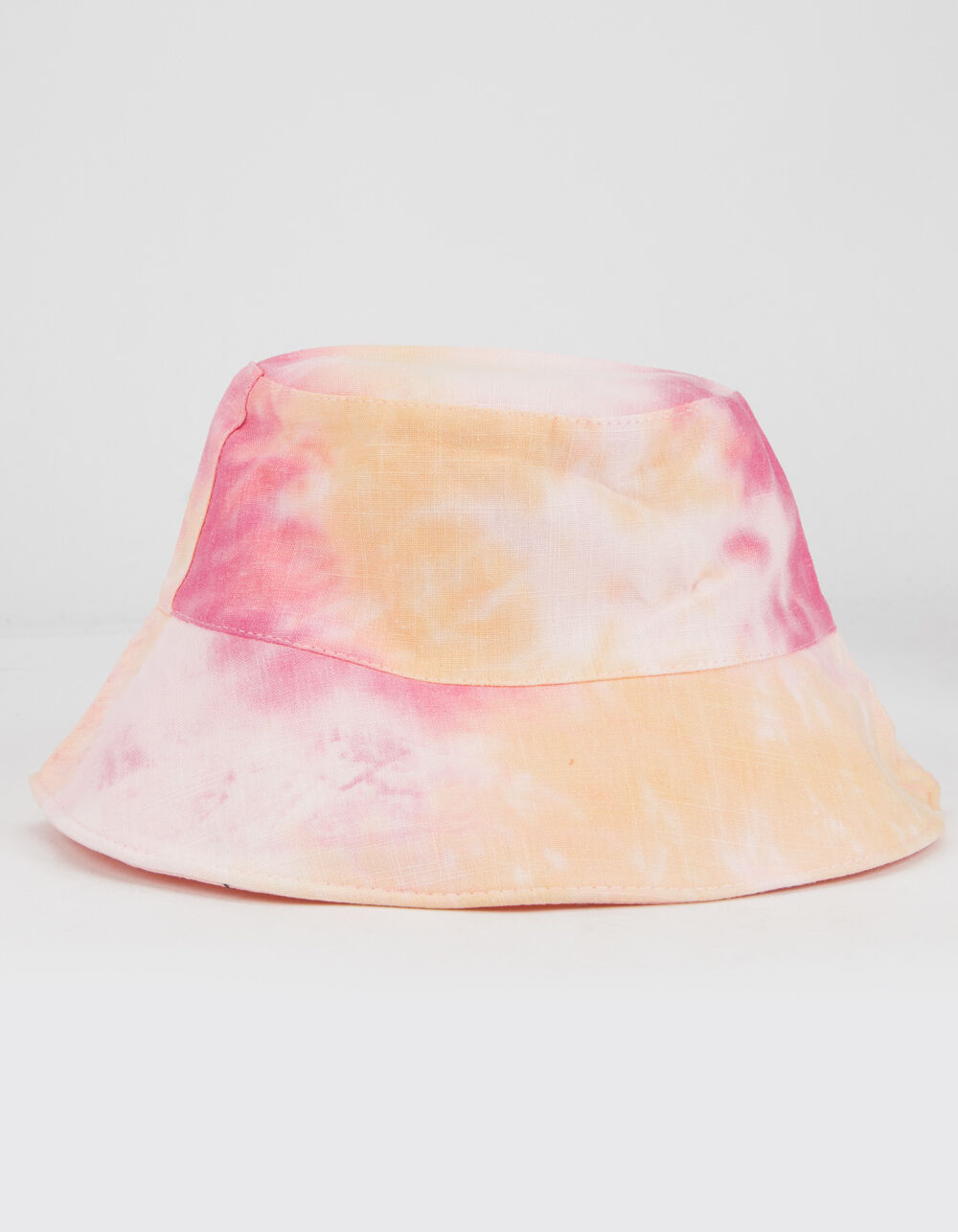 Tie Dye & Solid Reversible Womens Pink Bucket Hat - PINK | Tillys