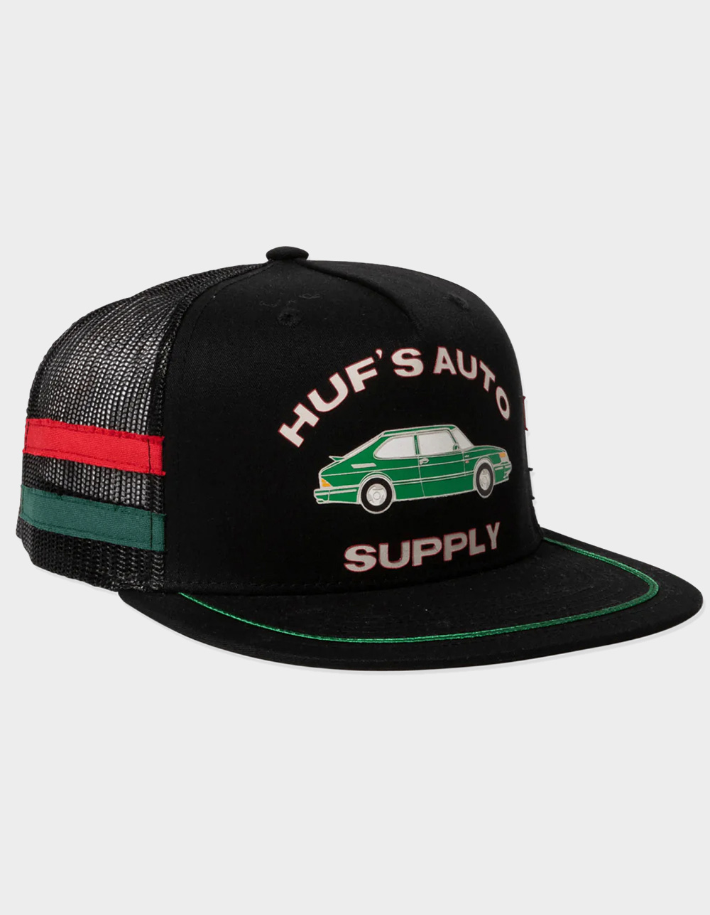 HUF Auto Supply Mens Trucker Hat - BLACK | Tillys
