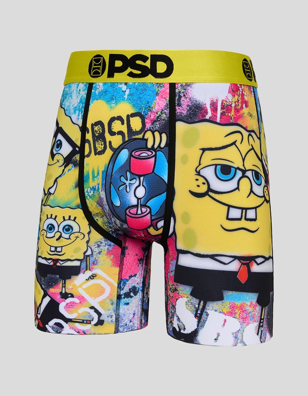PSD x SpongeBob SquarePants SBSP Mens Boxer Briefs - MULTI | Tillys