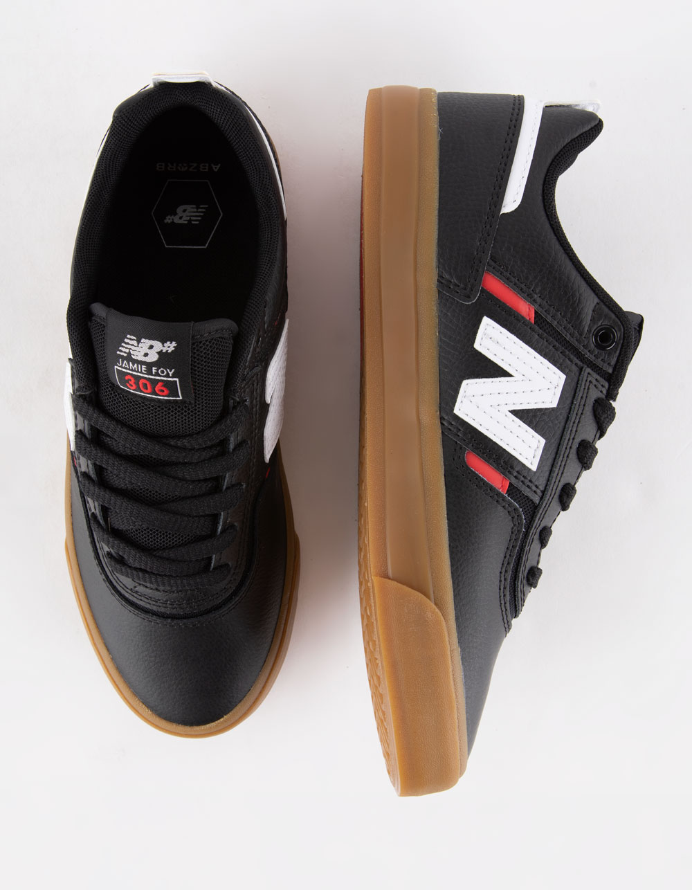NEW BALANCE Numeric Jamie Foy 306 Shoes - BLK/KHAKI | Tillys