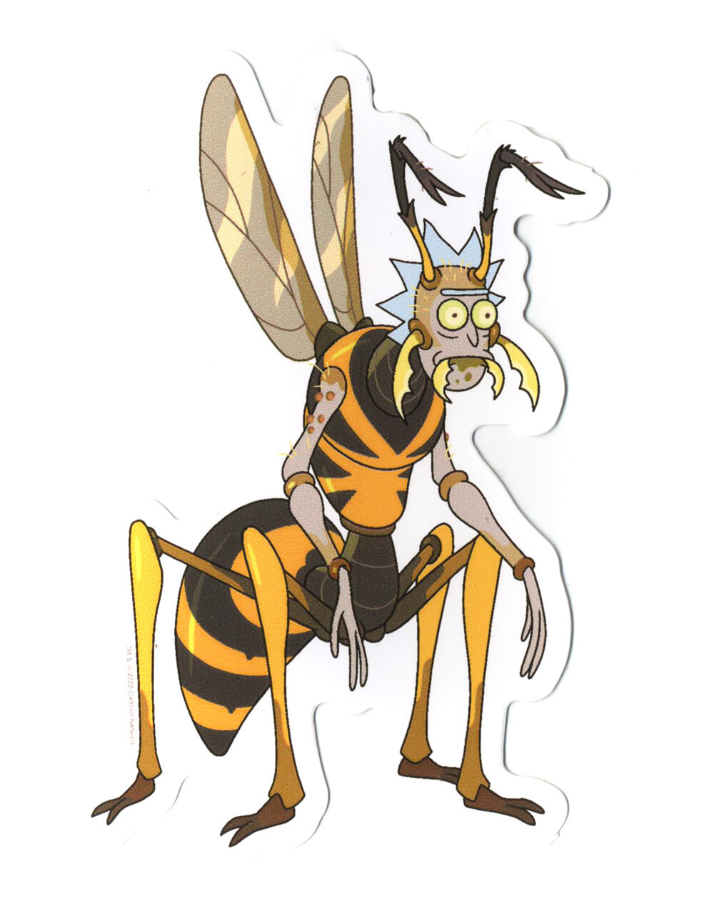 Rick Bee Sticker - YELLOW | Tillys