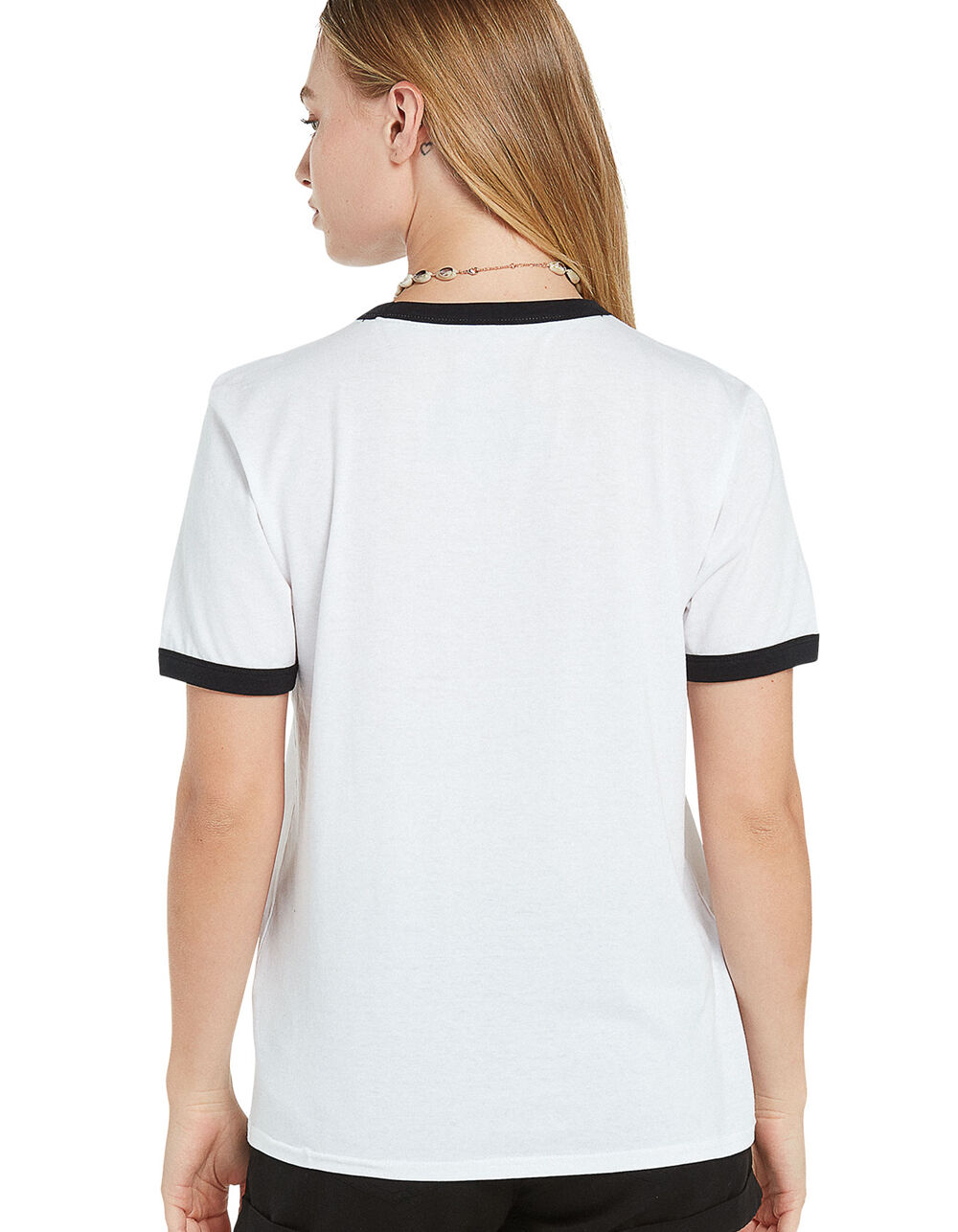 VOLCOM x Outer Banks John B Womens Ringer Tee - WHITE | Tillys