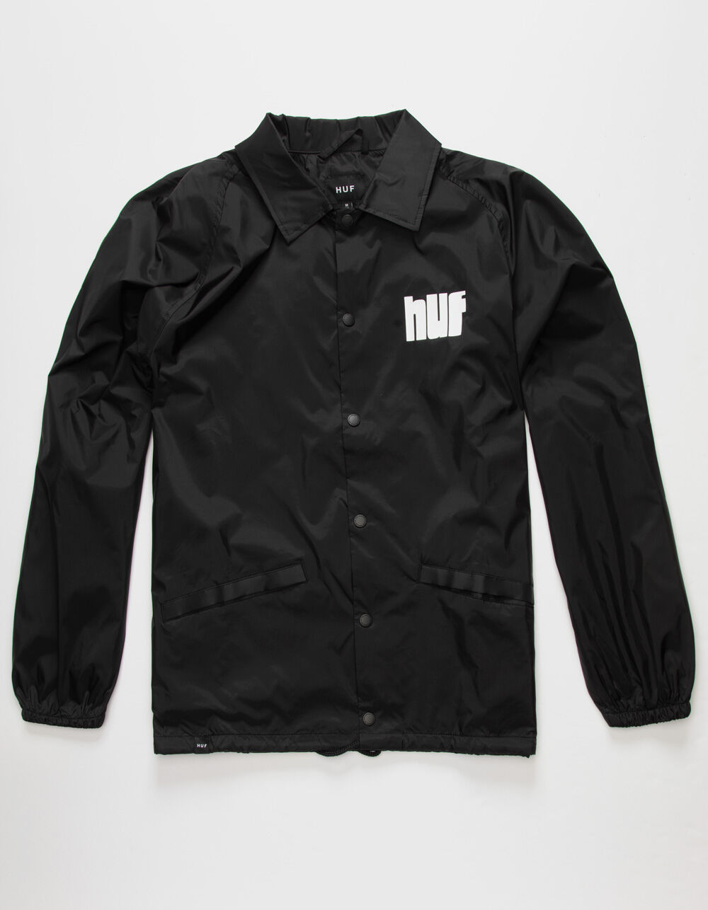HUF Hydrate Mens Coaches Jacket - BLACK | Tillys