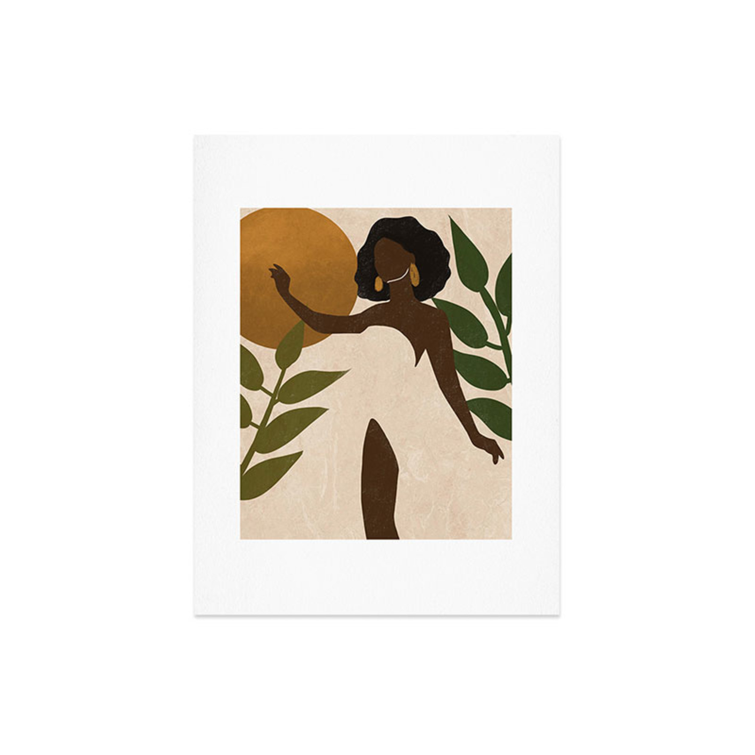 DENY DESIGNS Nawaalillustrations Release 18" x 24" Poster - NATURAL ...