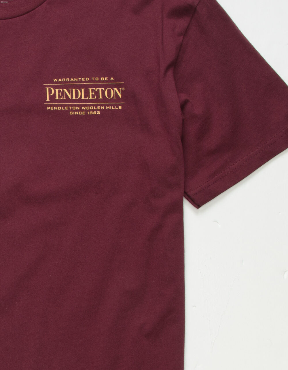 PENDLETON Tucson Saddle Rec Mens T-Shirt - BURGUNDY | Tillys